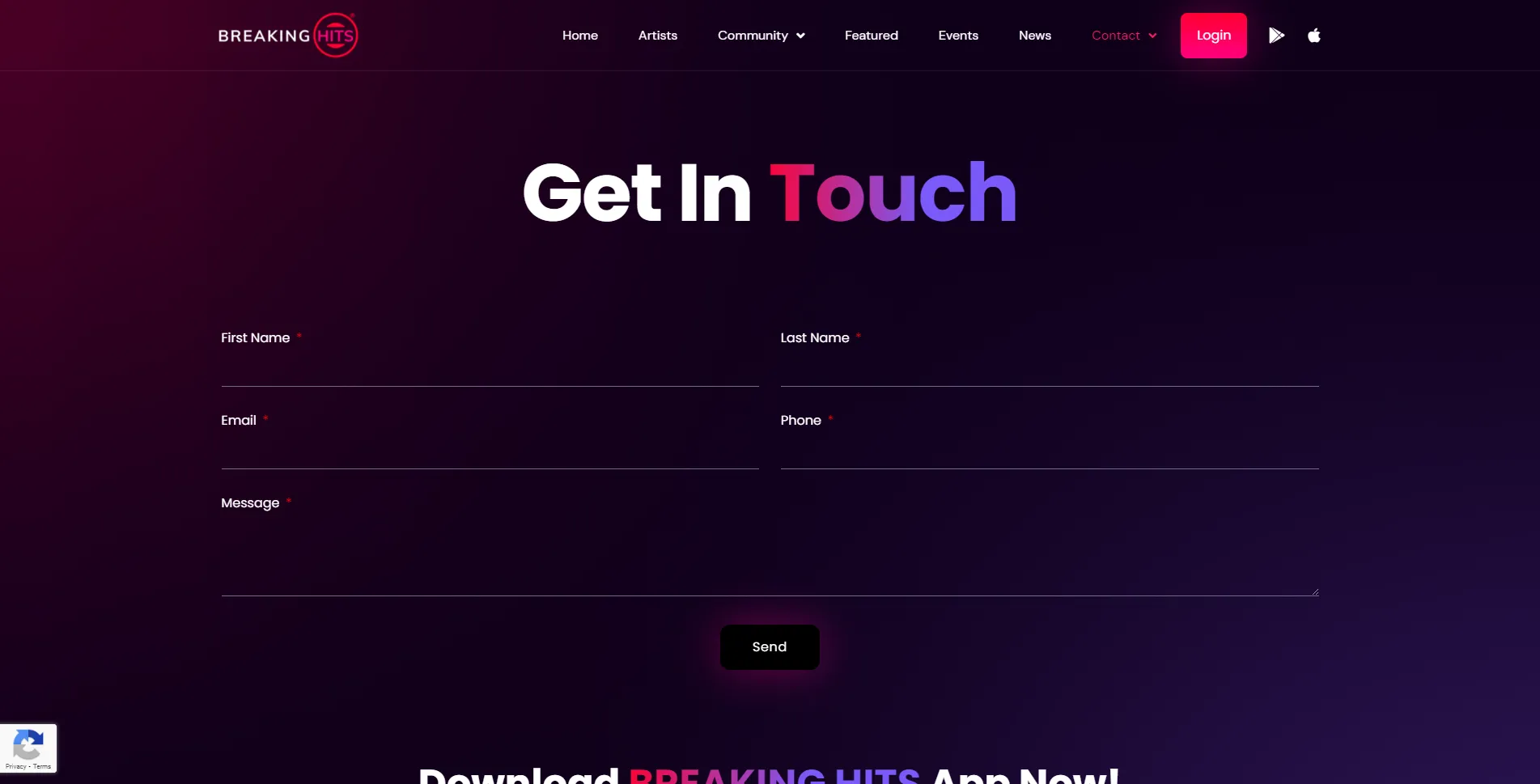 Contact | BREAKING HITS